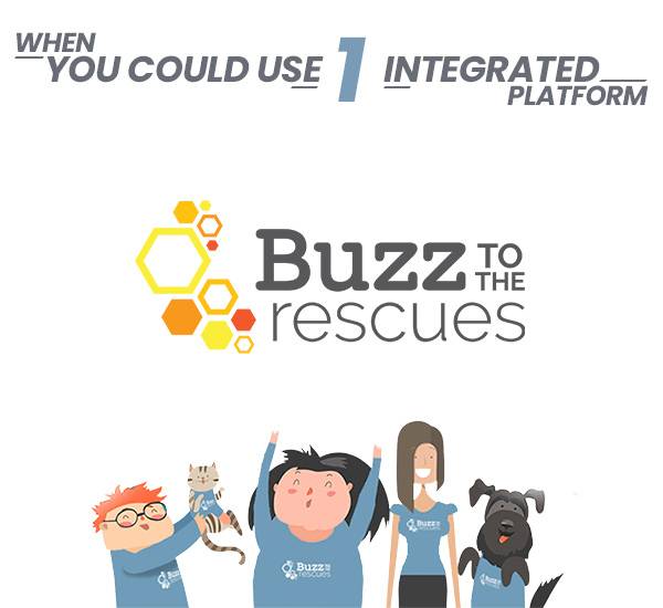 Buzz to the Rescues | Pet Rescue Software for Rescues and Shelters